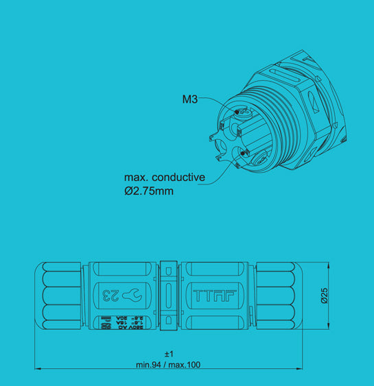 Cable Joiners - 3 Way – Allied Connectors